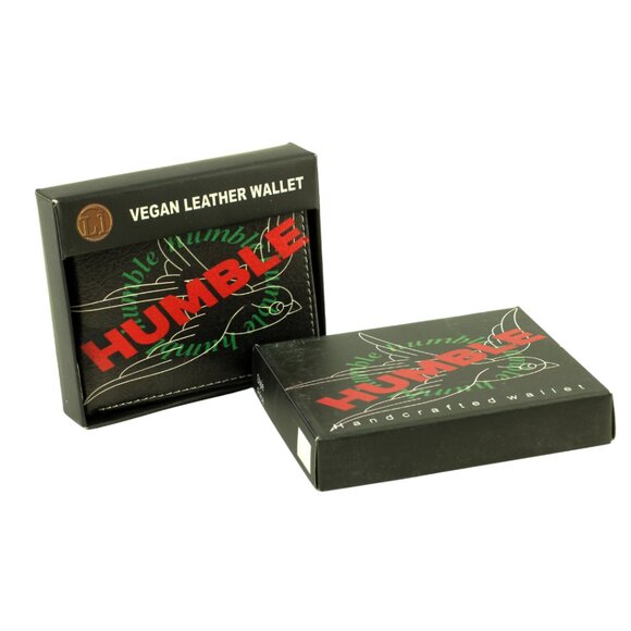 Leather Impressions | Accessories | Humble Vegan Leather Bifold Wallet ...